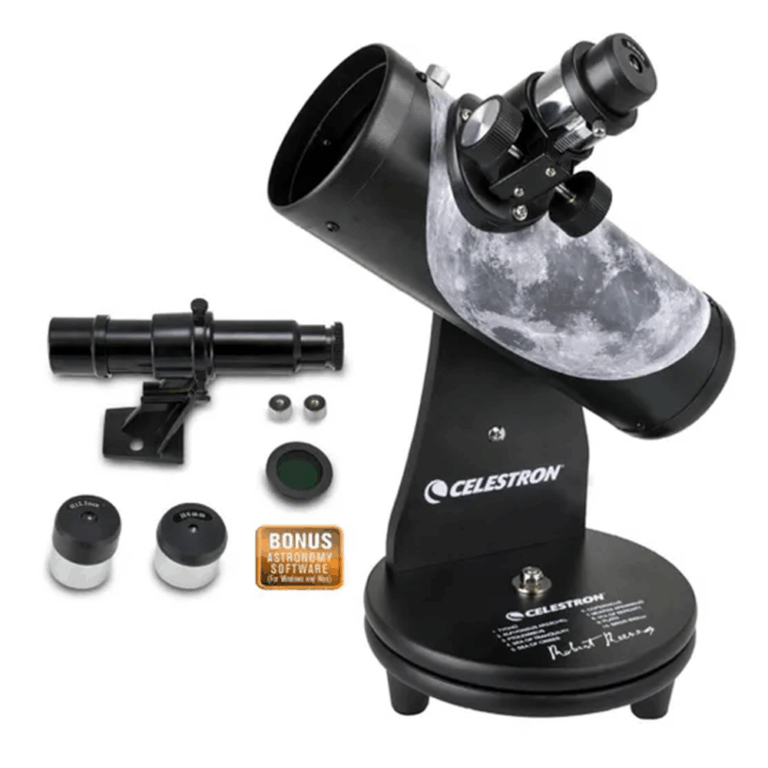 Celestron Firstscope Tabletop Telescope with FirstScope Accessory Kit ...