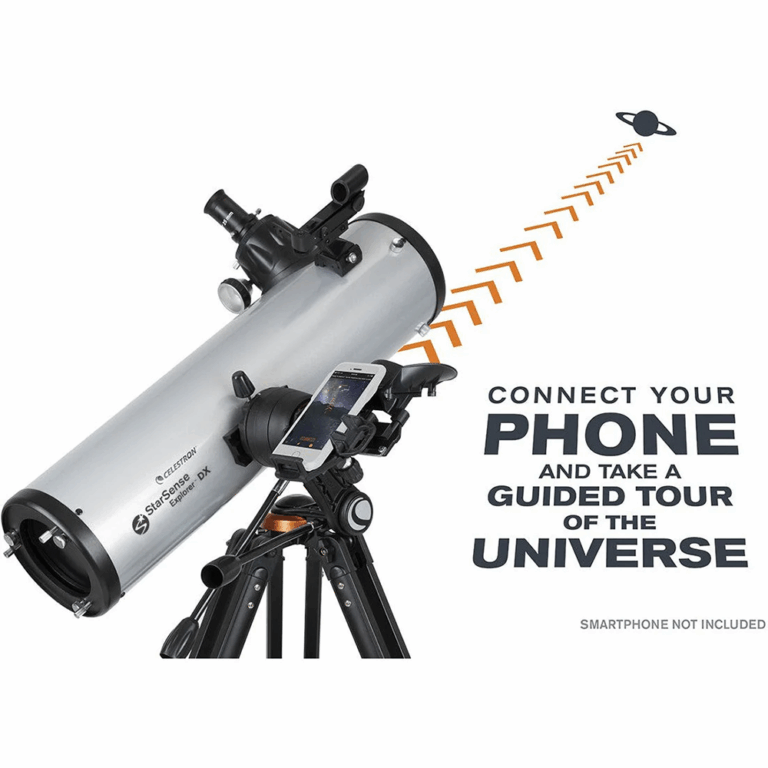 Celestron StarSense Explorer DX 130AZ Reflector Telescope – Smartphone ...